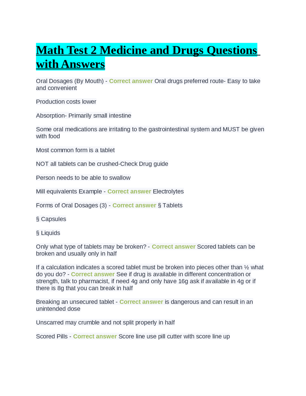 Oral and Parenteral Medication Administration: A Comprehensive Guide ...