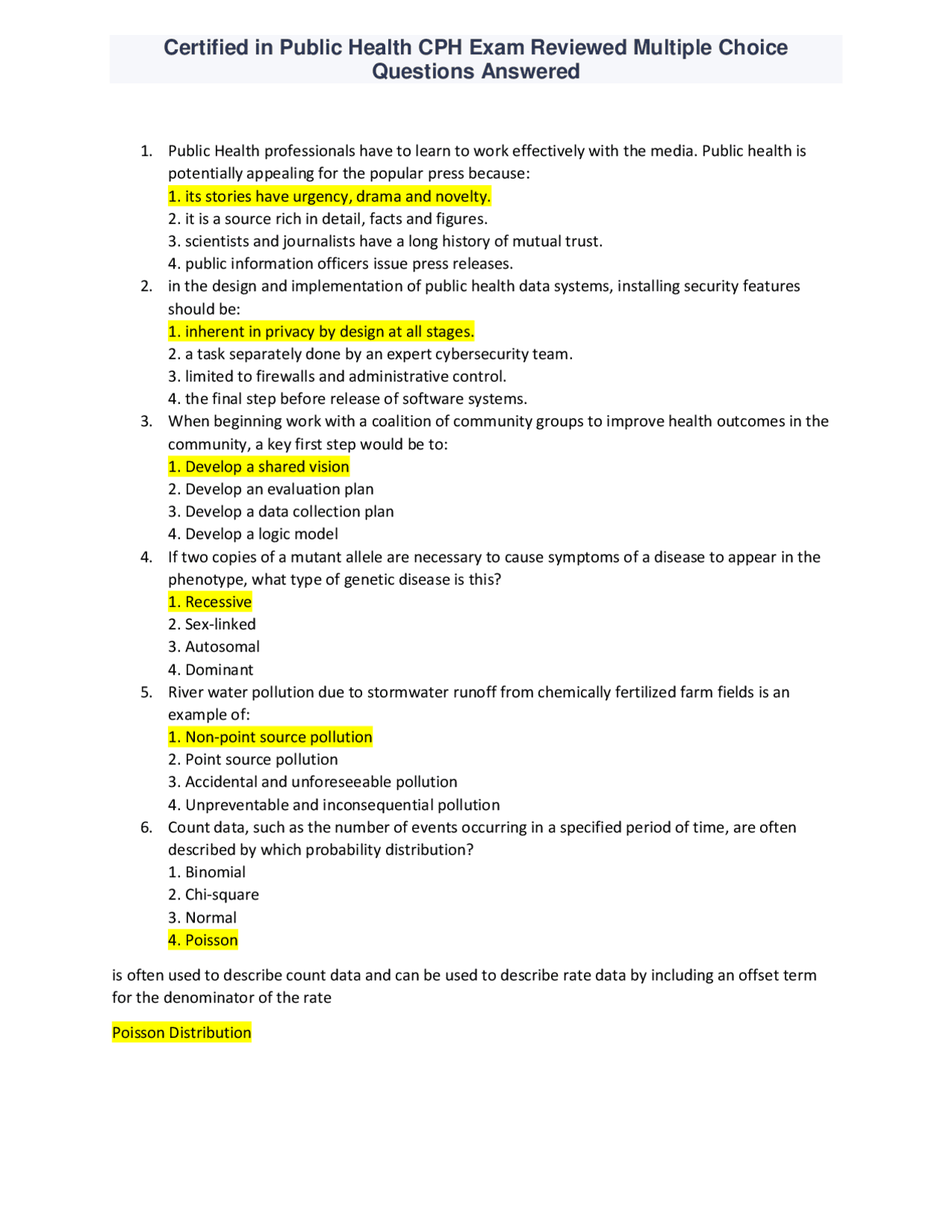 Understanding Public Health: Data Analysis, Policy Making, and Community Engagement | Exams ...