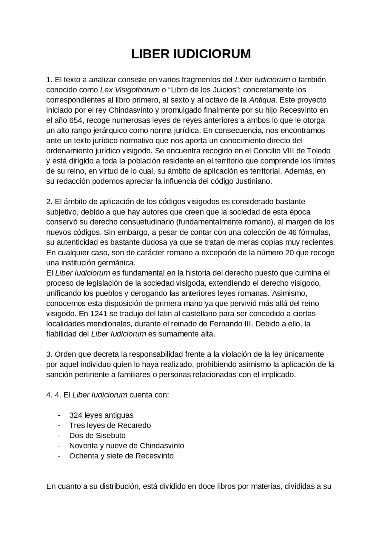 COMENTARIO DE TEXTO DEL LIBER IUDICIORUM | Ejercicios de Historia del ...