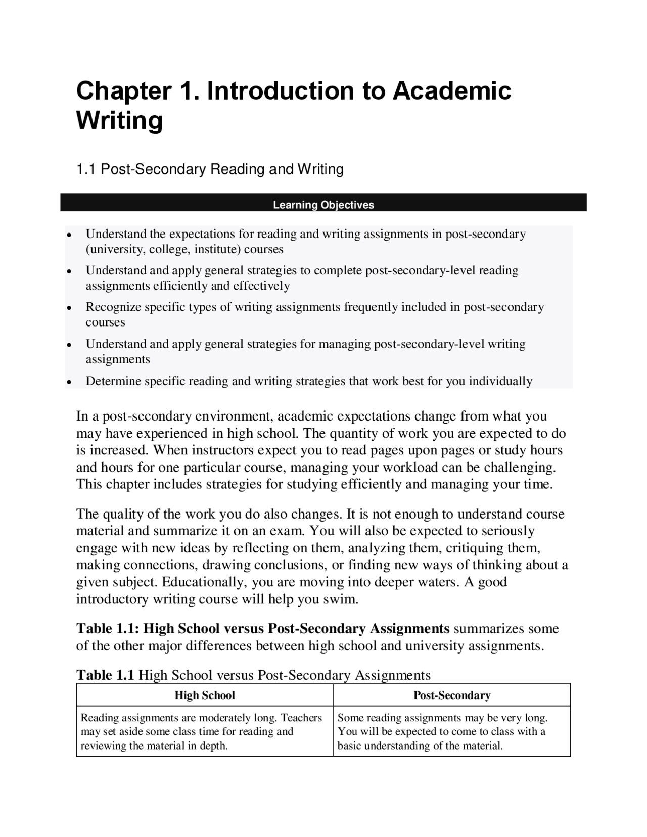 Introduction to Academic Writing | Study notes Law | Docsity