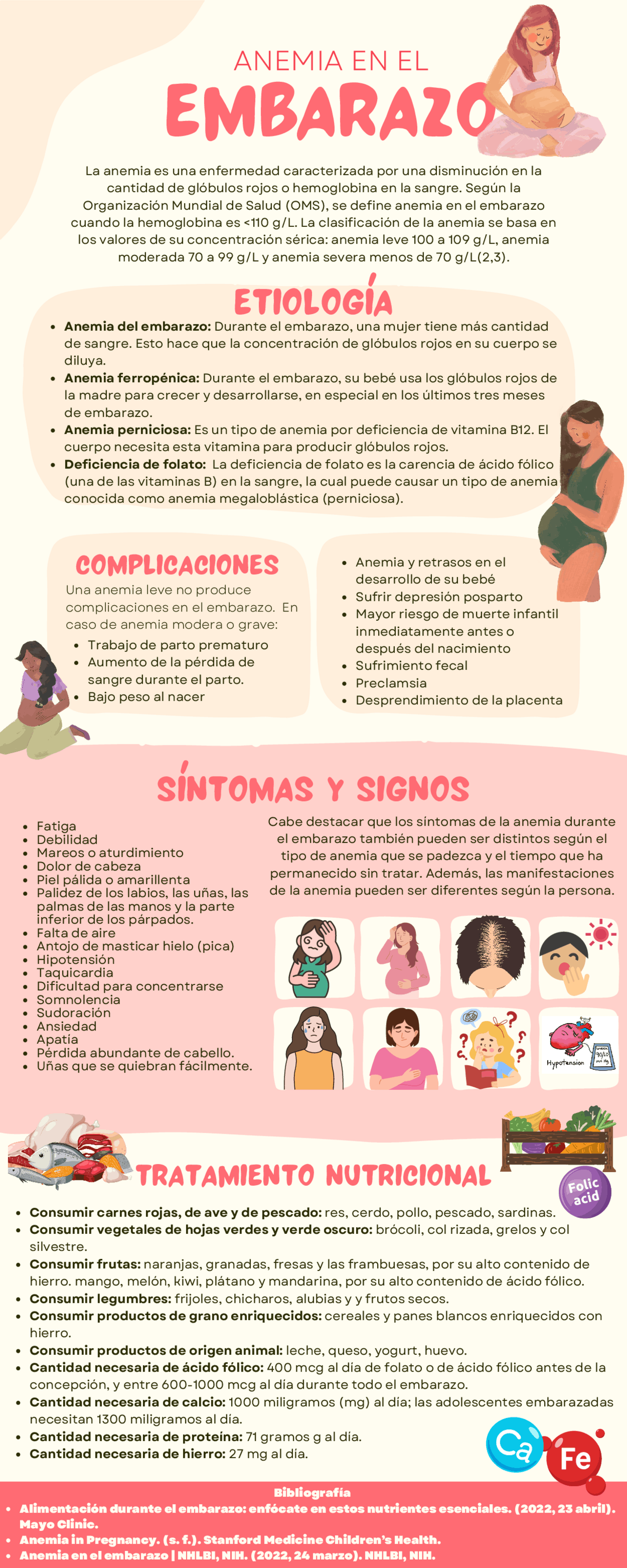 Anemia en el embarazo | Transcripciones de Nutrición | Docsity