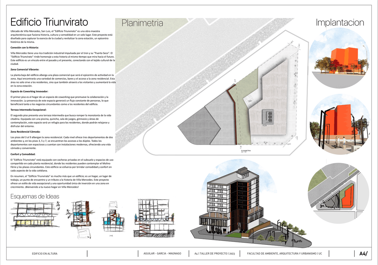 proyecto arquitectura centro | Ejercicios de Arquitectura | Docsity