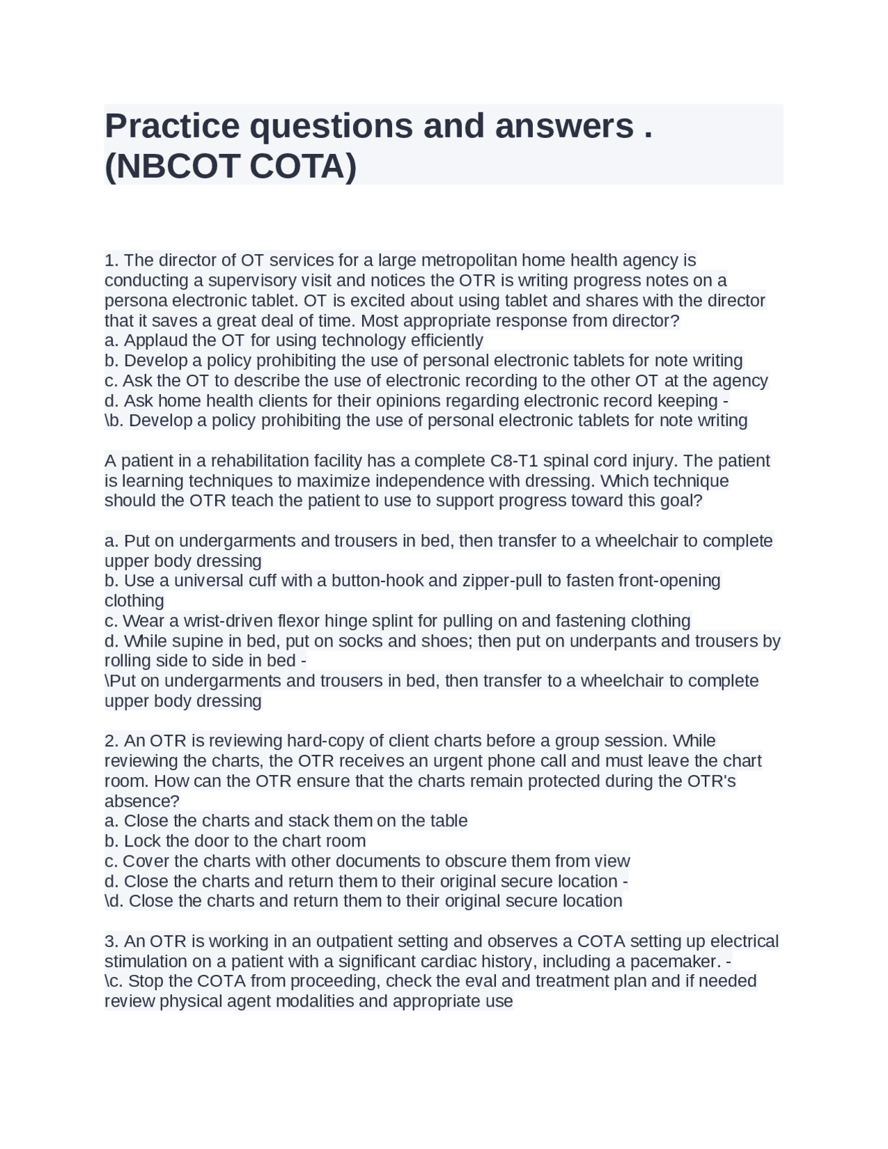 Roles and Responsibilities of Occupational Therapy Assistants (OTA) in ...