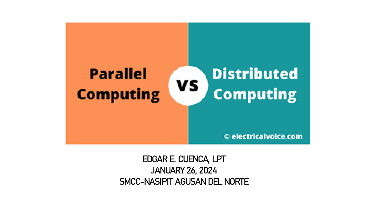 Parallel vs. Distributed Computing: An Overview | Summaries Information ...