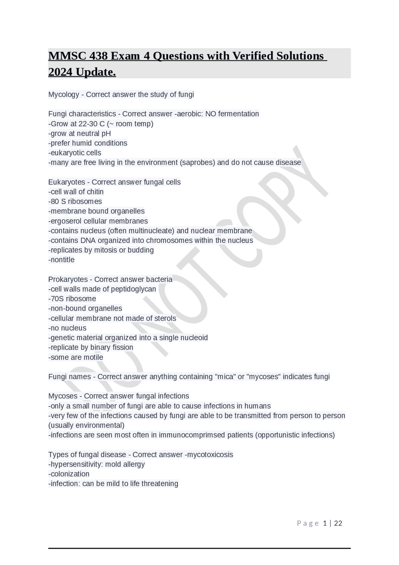 MMSC 438 Exam 4 Questions with Verified Solutions 2024 Update. | Exams ...