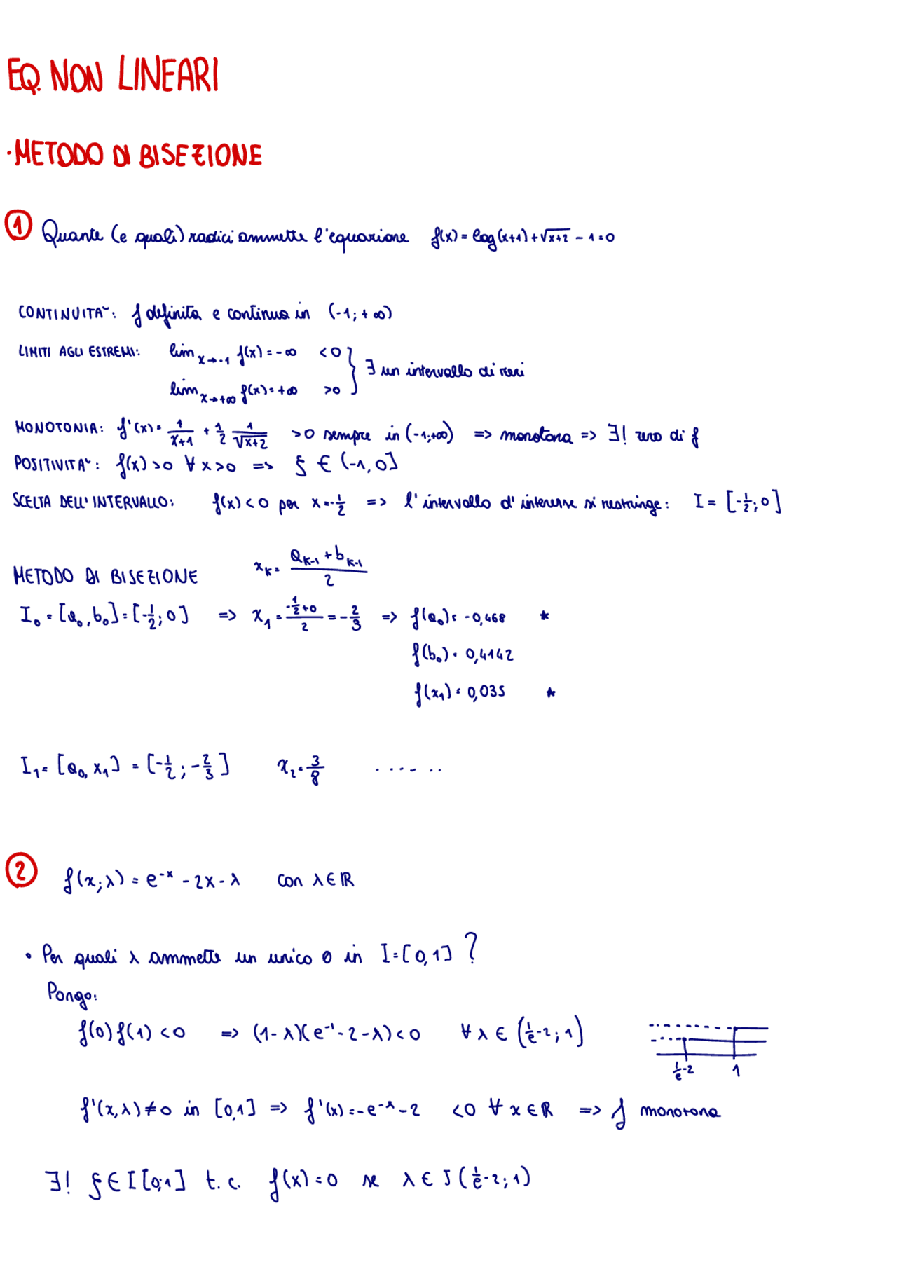 Esercizi e prove d'esame di Calcolo numerico e Matlab | Prove d'esame ...