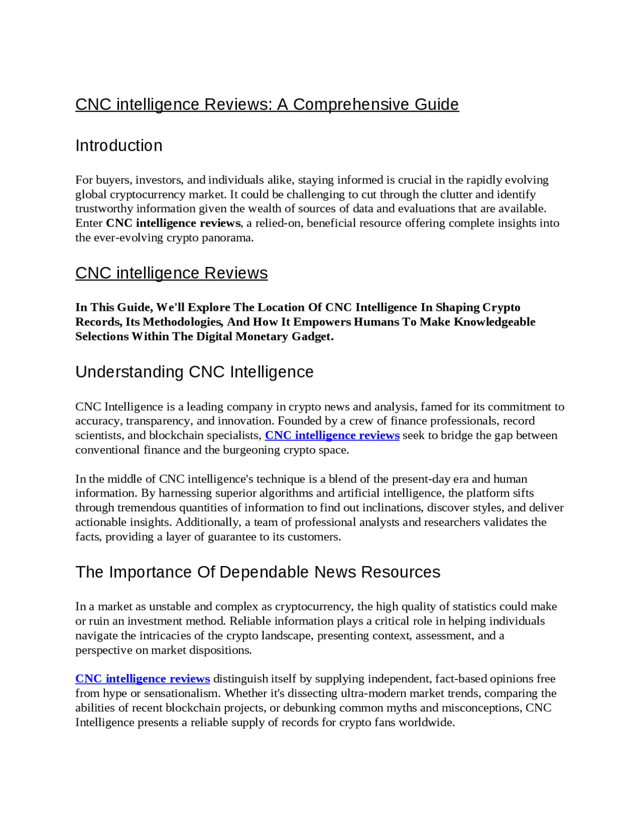 CNC intelligence Reviews: A Comprehensive Guide | Slides Artificial ...