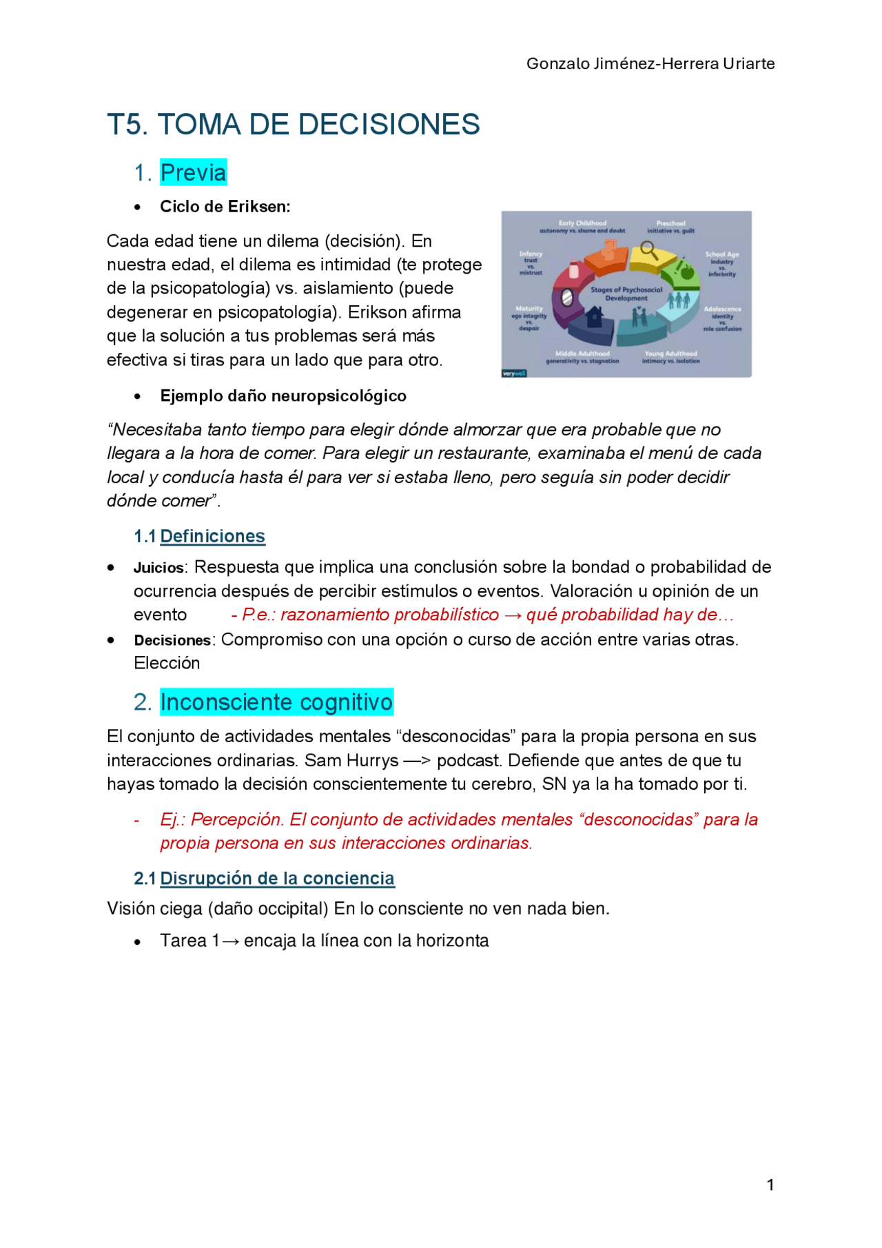 Ps. Pensamiento T5. Toma de decisiones - Luis Lucio-Lobato Rincón ...