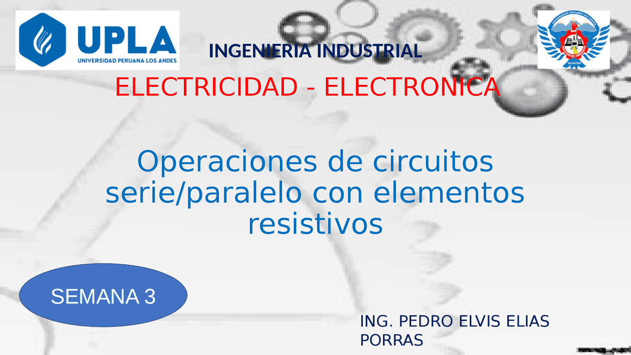 contiene practicas de electricidad. | Exámenes selectividad de Electrónica | Docsity