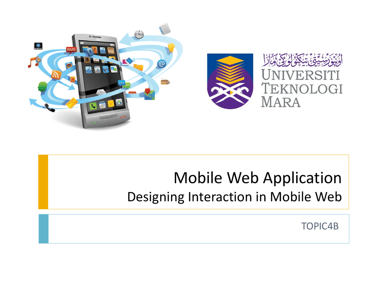 Designing Interaction in Mobile Web | Schemes and Mind Maps Mobile Computing | Docsity