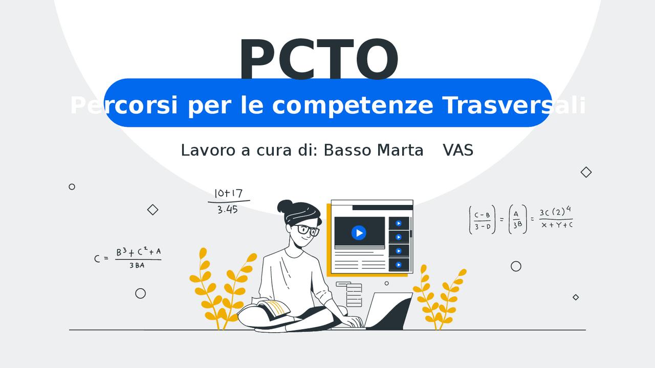 presentazione PCTO originale | Tesine di Maturità di Italiano | Docsity