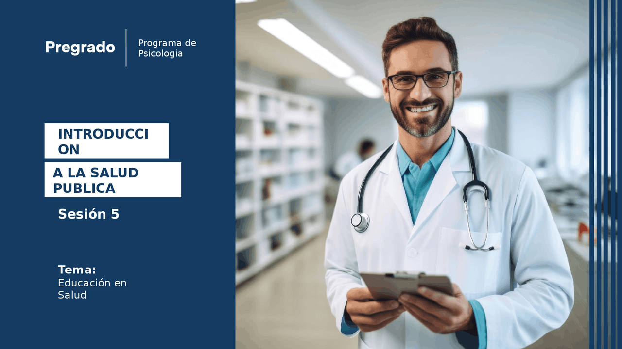 Educación salud para todos | Diapositivas de Ciencias de la Salud | Docsity