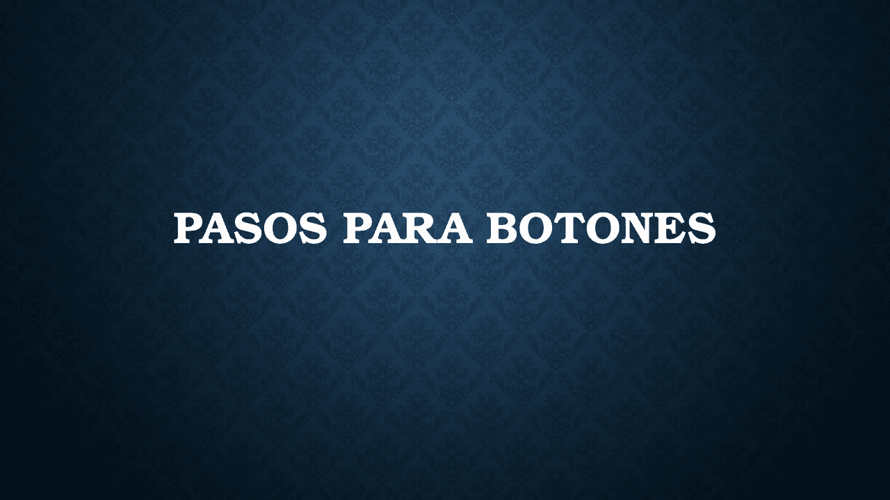 Pasos para codificar botones en visual studio | Diapositivas de ...