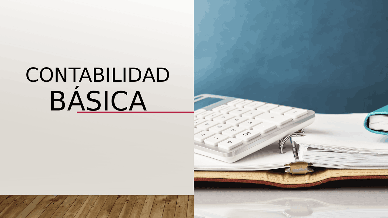 CONTABILIDAD BASICA PARA PRINCIPIANTES | Diapositivas de Economía de la ...