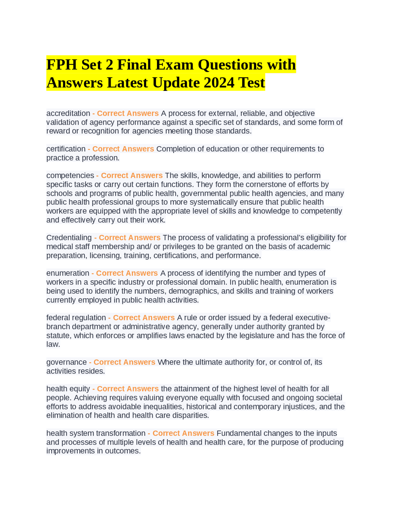 Public Health Terminology and Concepts: A Comprehensive Guide | Exams ...