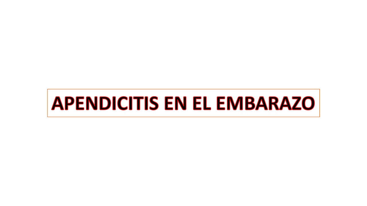 Apendicitis en el embarazo resumen | Resúmenes de Ginecología | Docsity
