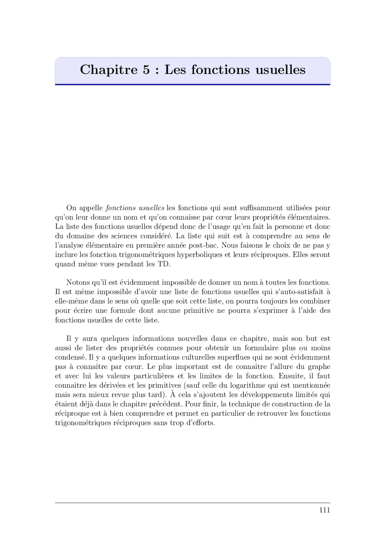 Les fonctions usuelles en analyse élémentaire | Schemes and Mind Maps ...