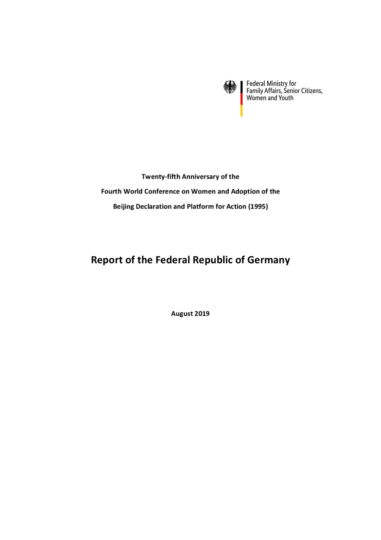 Promoting Gender Equality and Empowering Women in Germany | Summaries ...