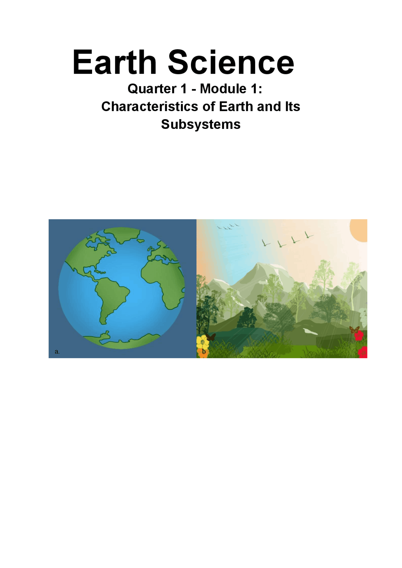 Earth Science module | Lecture notes Earth science | Docsity