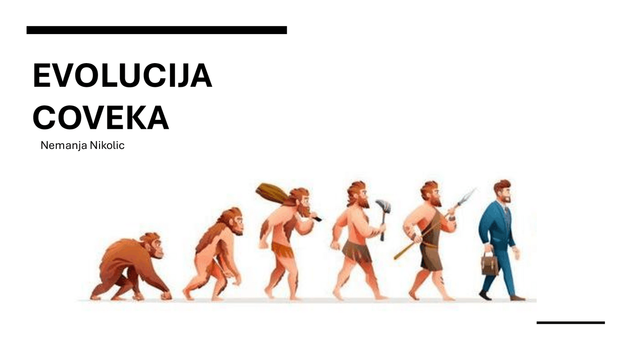 Prezentacija je o Revoluciji coveka iz biologiju na koju sam dobio 5 ...