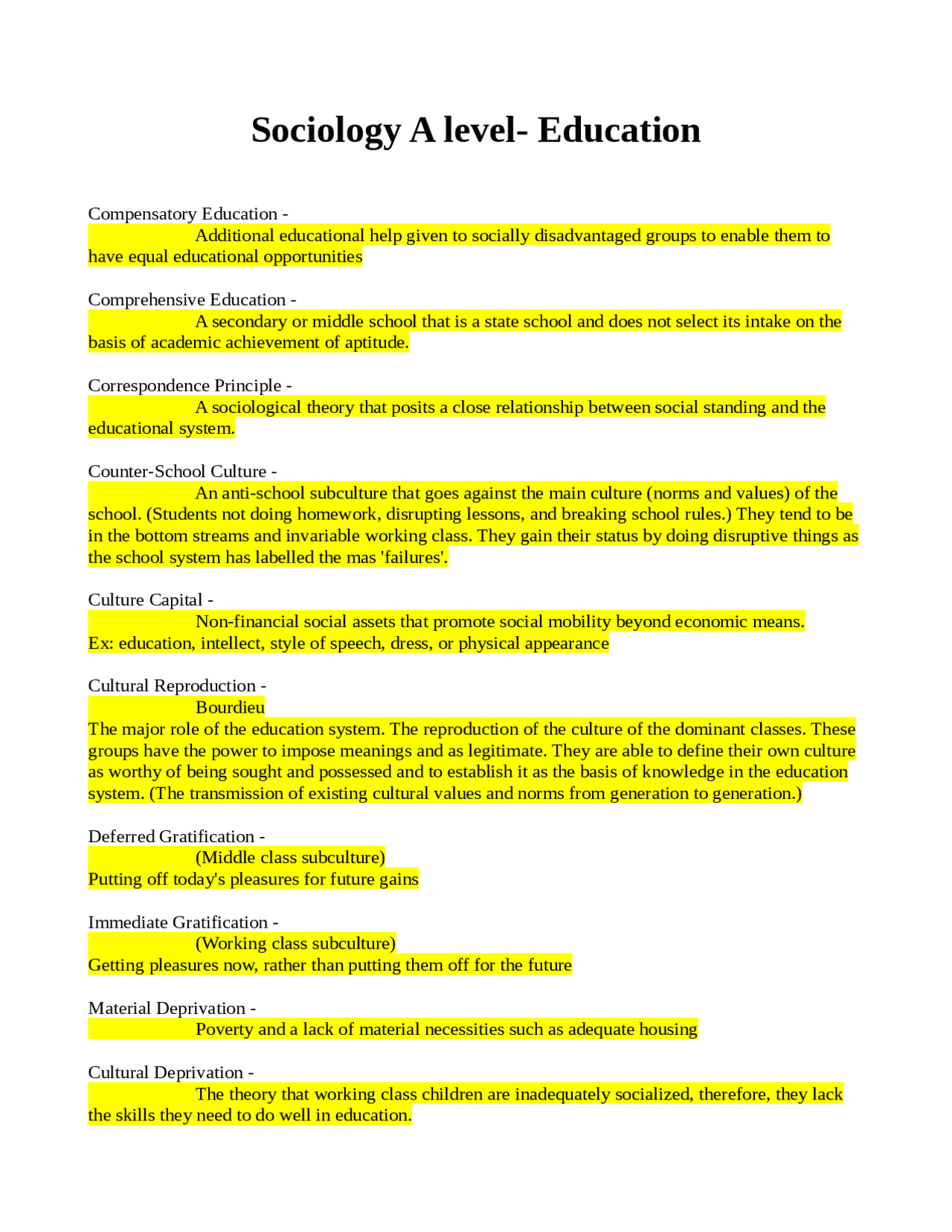Sociology of Education: A Comprehensive Overview | Exams Sociology ...