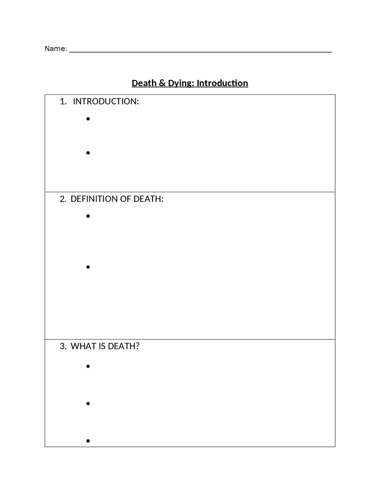 The Stages of Grief and Hospice Care in Death and Dying | Summaries ...