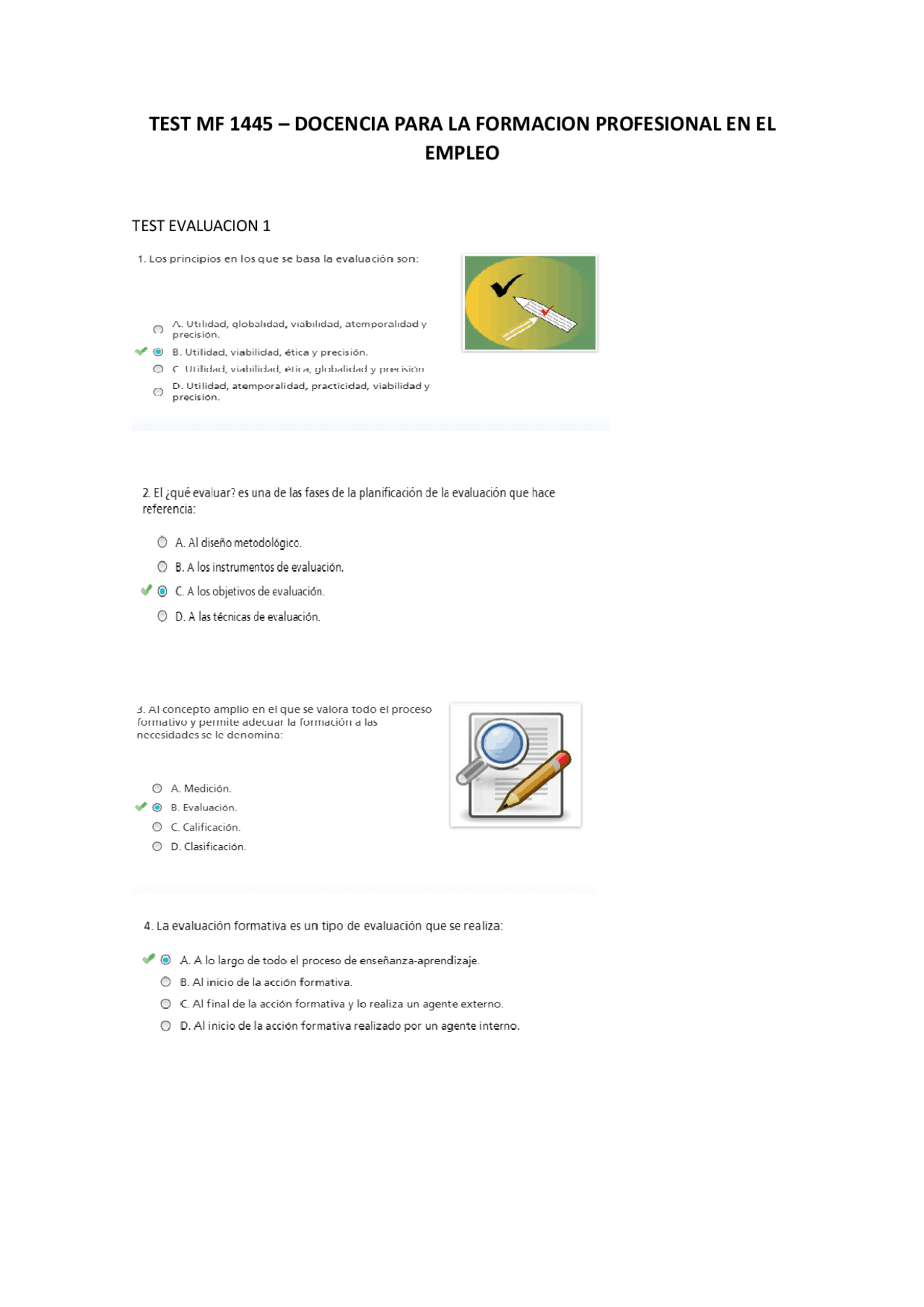 TODOS LOS TEST MF 1445 - DOCENCIA FORMACION PROFESIONAL PARA EL EMPLEO ...