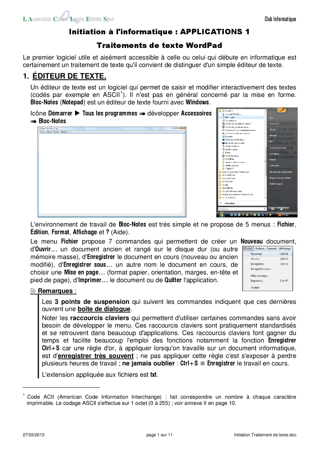 initiation-word-processing | Exercises Law | Docsity