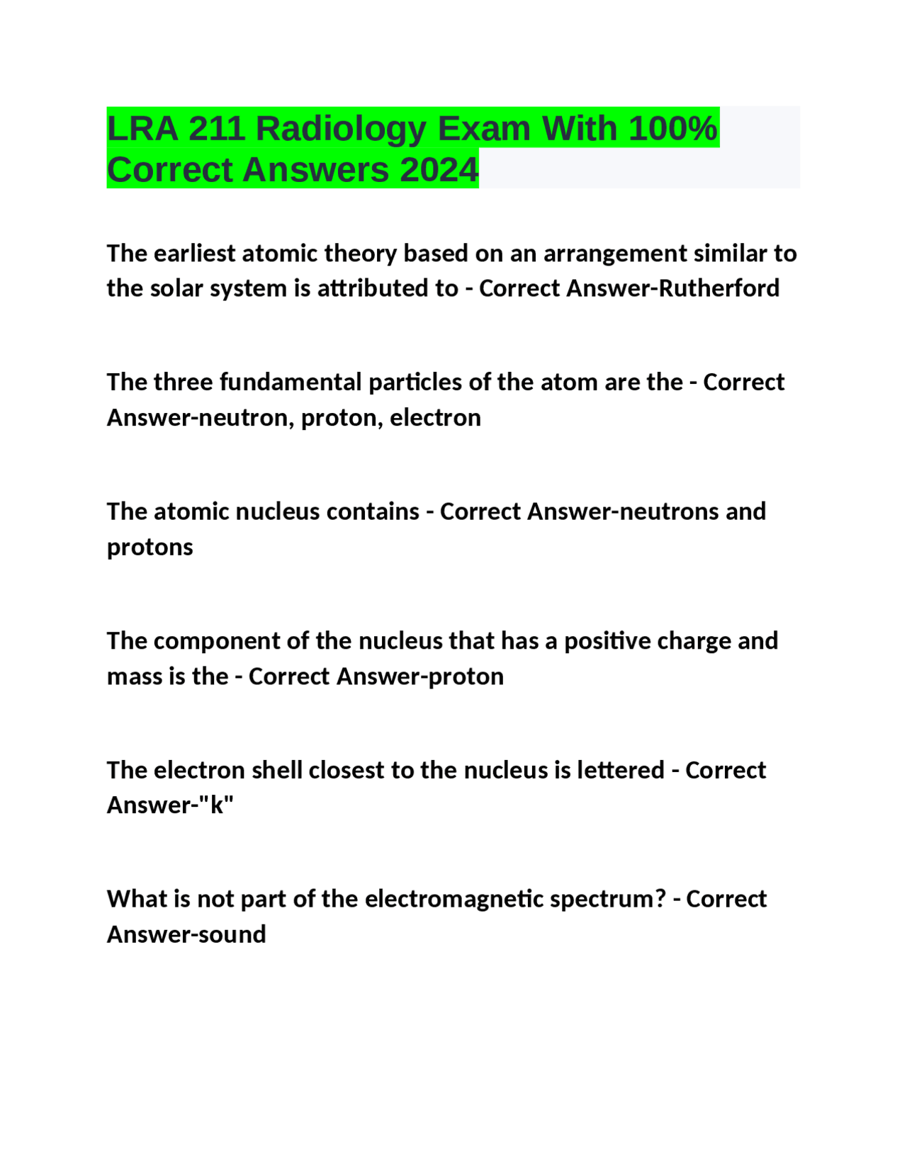 Fundamentals of X-Ray Physics and Radiography | Exams Advanced ...