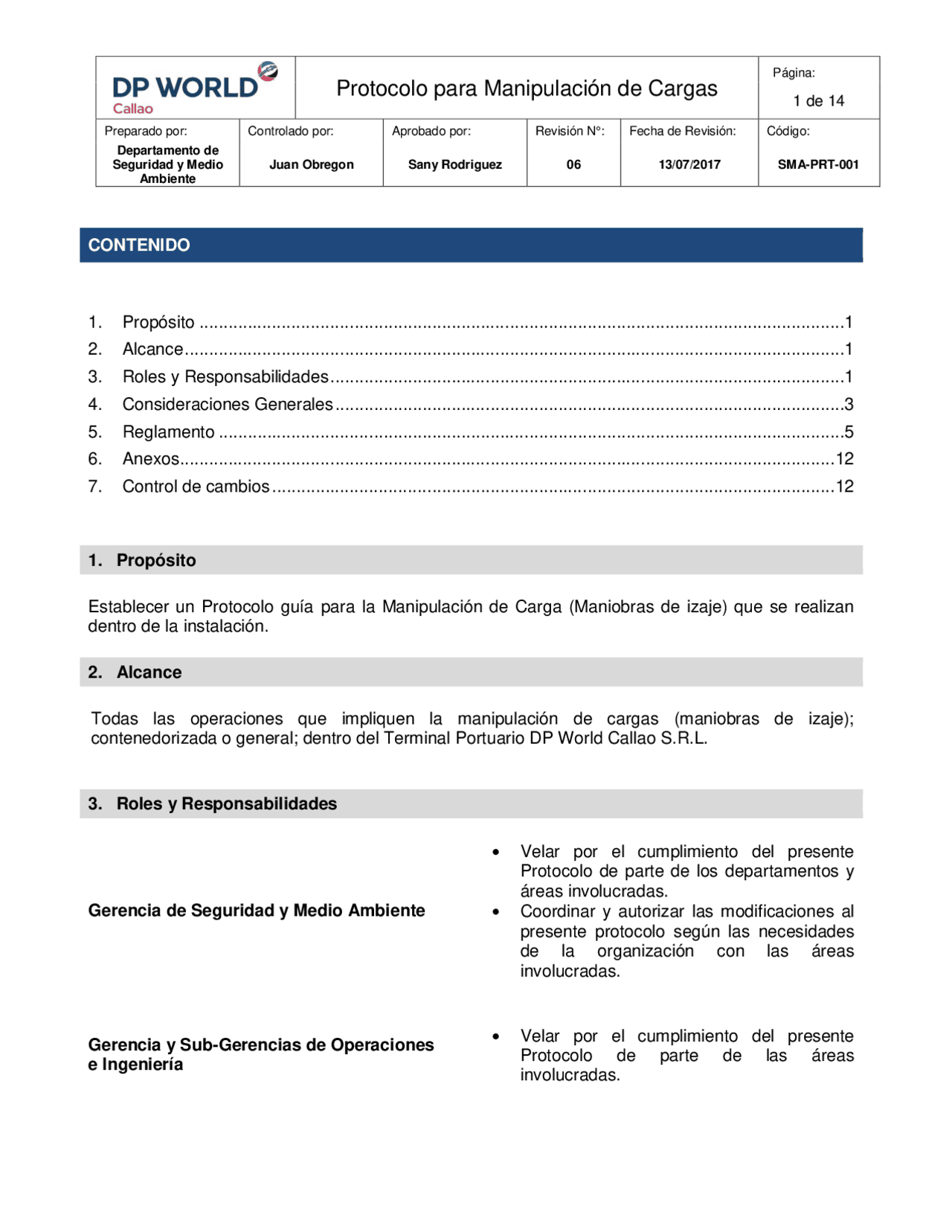 Protocolo para Manipulación de Cargas | Ejercicios de Seguridad en el Lugar de Trabajo | Docsity
