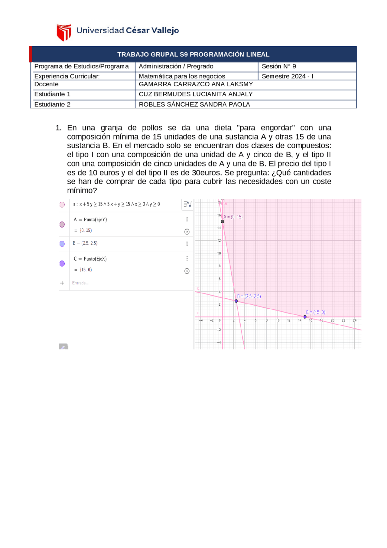 es ejercicios matematicas | Ejercicios de Matemáticas | Docsity