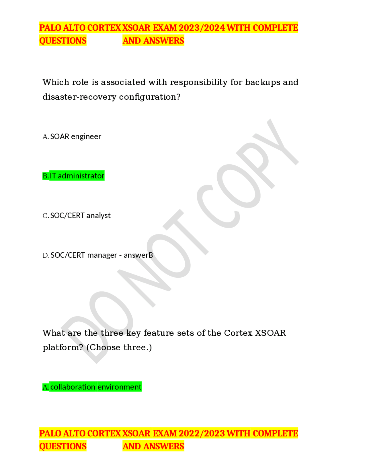 Nr 602 final week 8 pose questions And Answers latest update 2024 ...