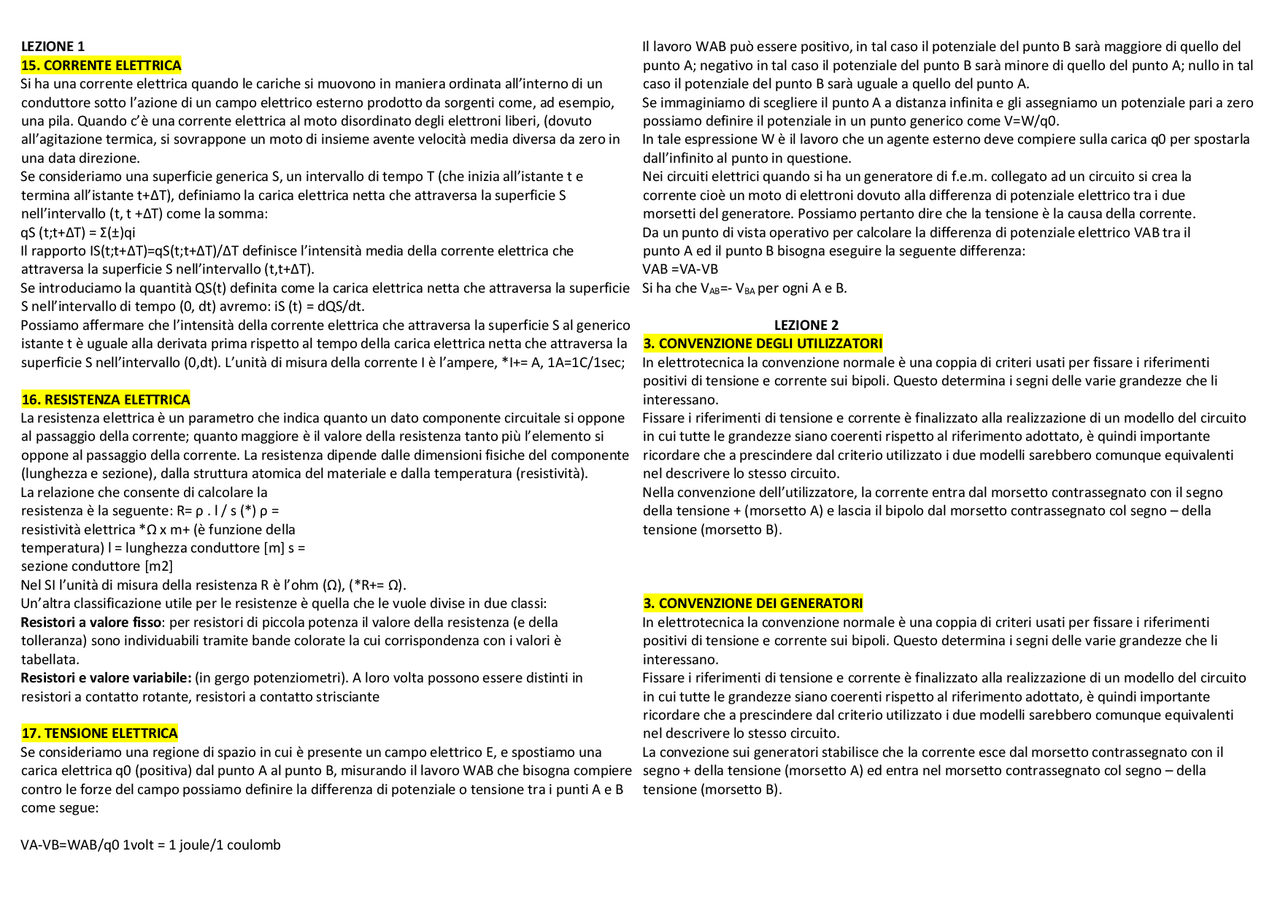 Elettrotecnica Ingegneria Informatica e dell'Automazione ecampus ...