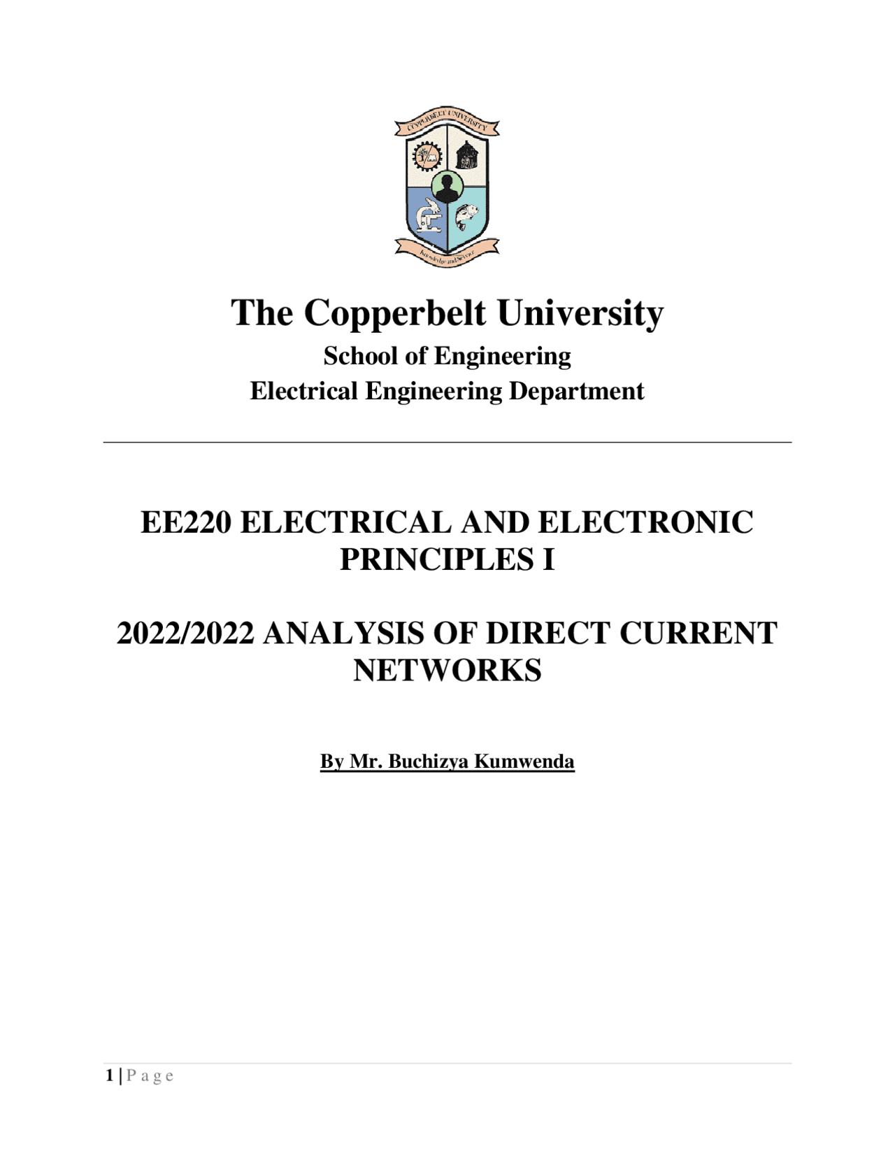 SI Units and Derived Units - Prof. Zulu | Summaries Electrical Network Analysis | Docsity