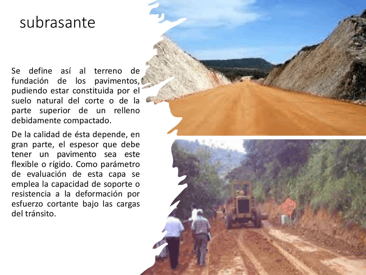 Diseño de Pavimentos: Análisis de Propiedades de la Subrasante ...