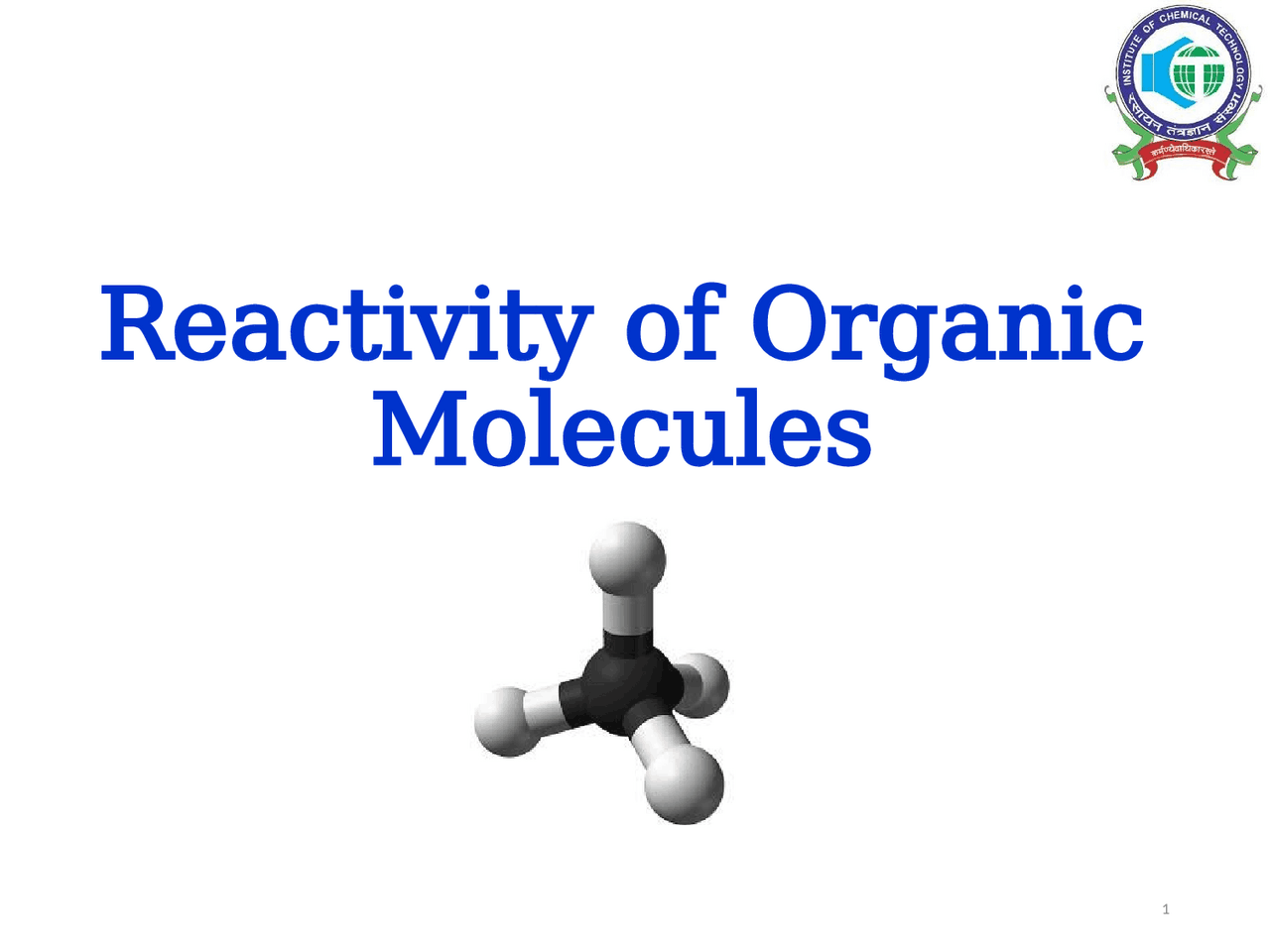 reactive intermediate | Lecture notes Organic Chemistry | Docsity