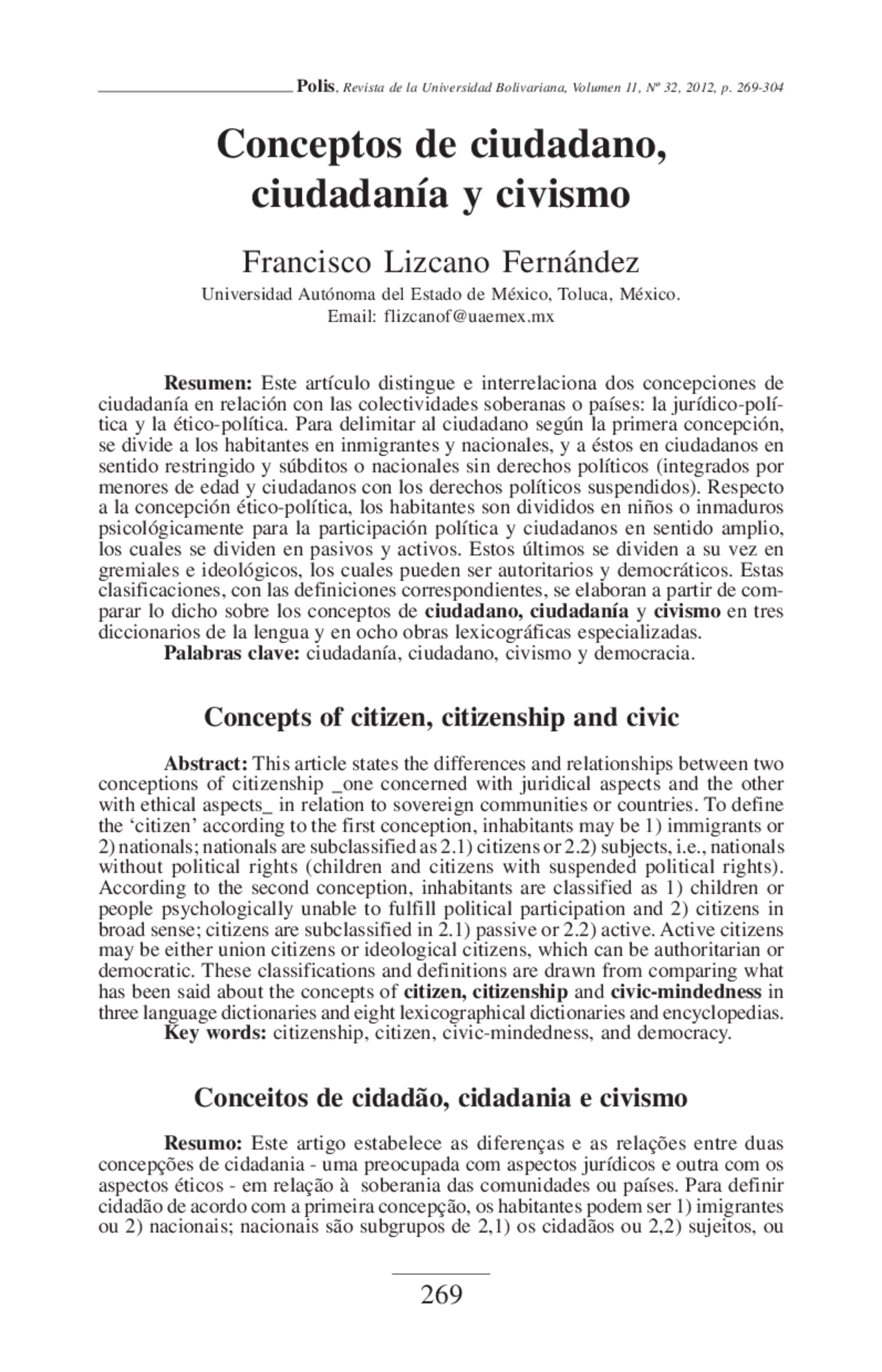 el concepto de ciudadania, ciudadania y civismo | Resúmenes de Derecho ...