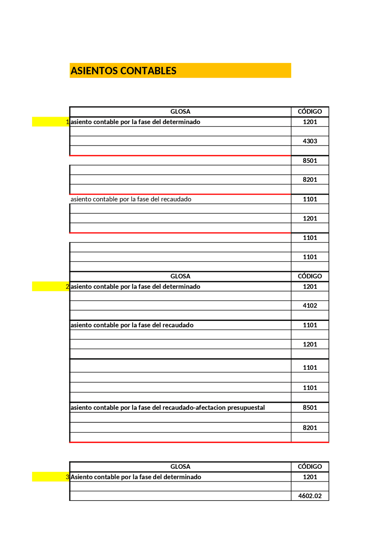 asientos contables de contabilidad | Ejercicios de Contabilidad | Docsity