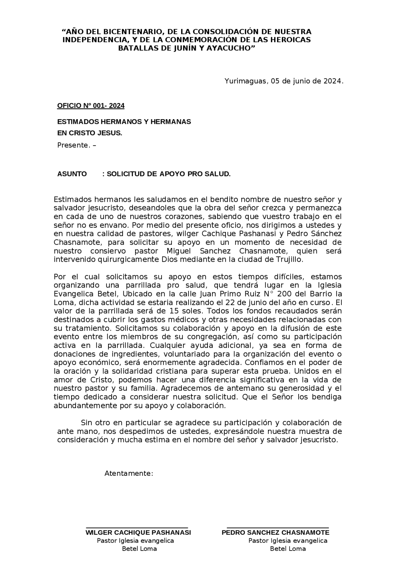 Ejemplo De Carta De Solicitud De Apoyo Solicitud De Apoyo Para