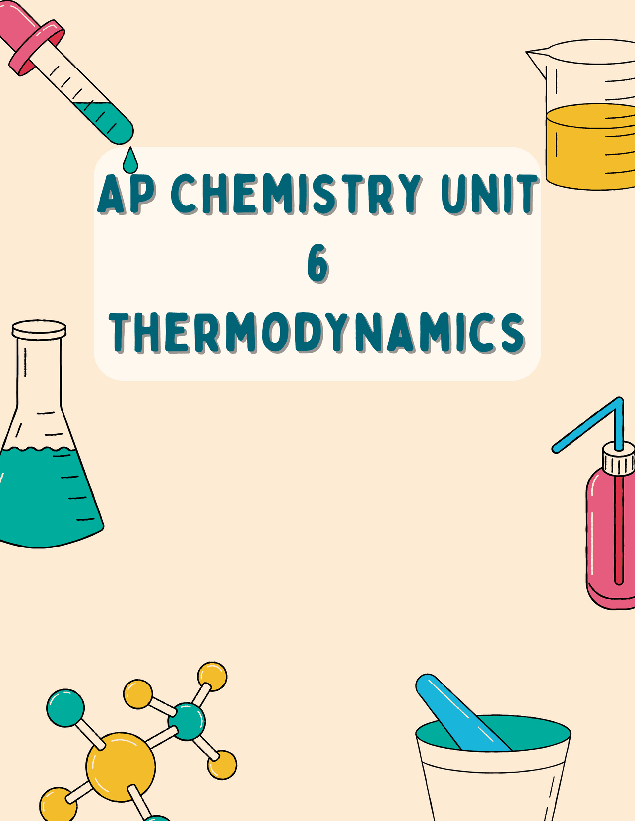 AP Chemistry Unit 6 Crash Course - Thermodynamics | Study Guides ...