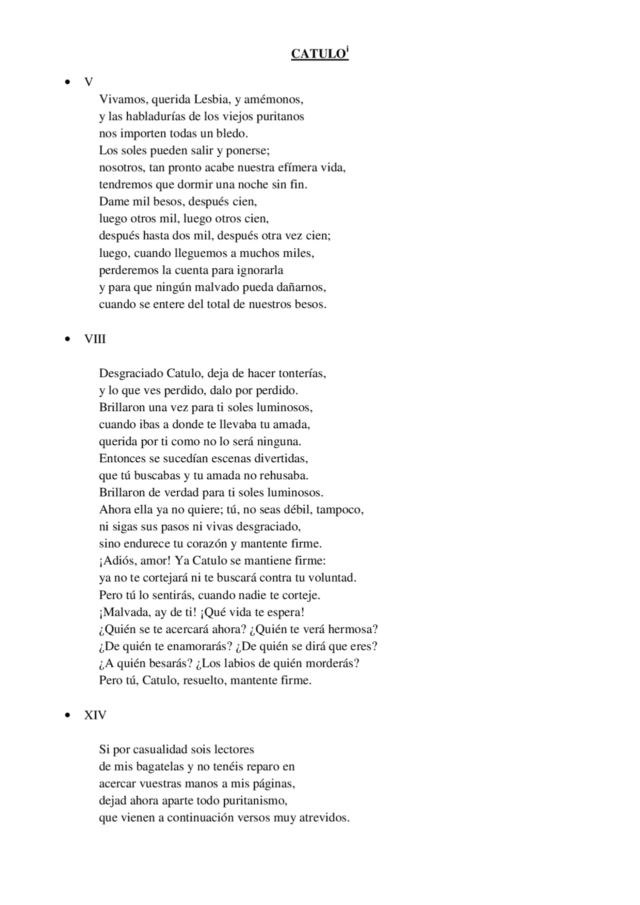 Catulo y su obra poética | Guías, Proyectos, Investigaciones de Lengua ...