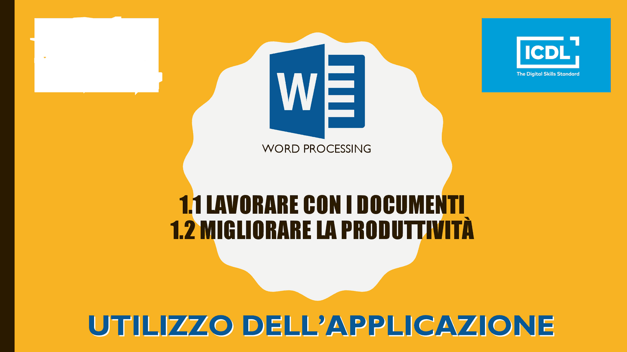 Guida all'utilizzo di Microsoft Word | Slide di Informatica | Docsity