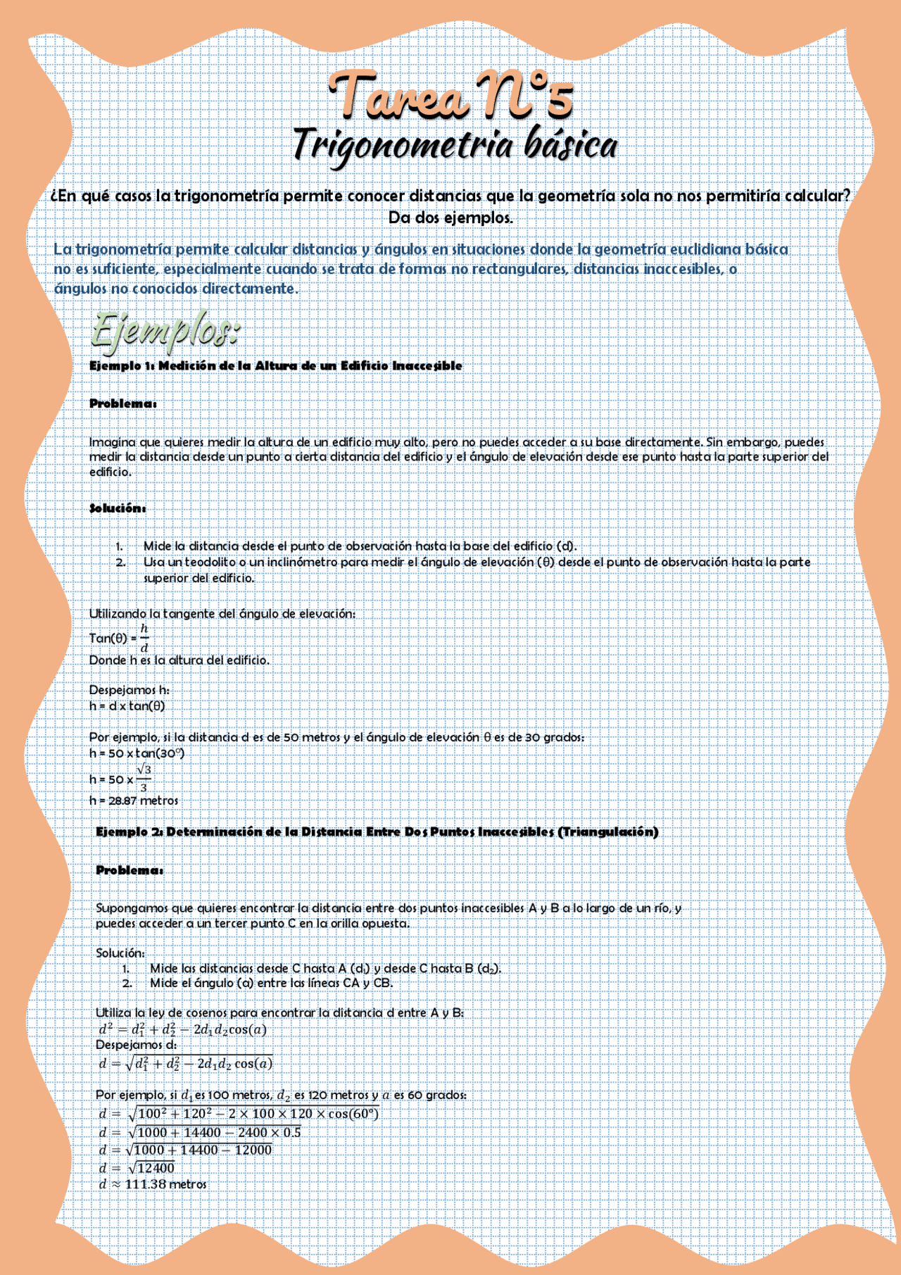 Tarea 5 matematicas senati | Ejercicios de Matemáticas | Docsity
