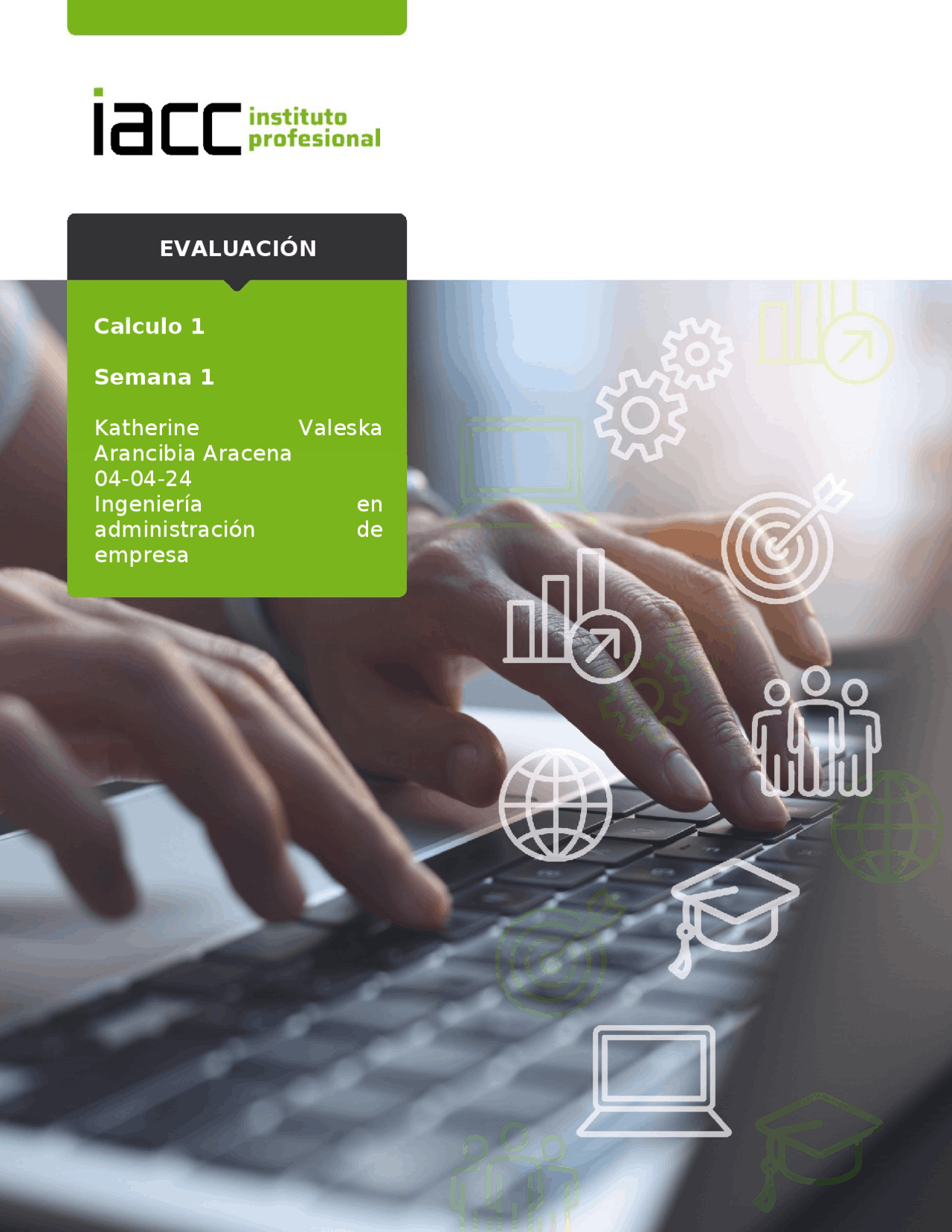 Cálculo 1: Ejercicios y Evaluación | Ejercicios de Cálculo Avanzado | Docsity