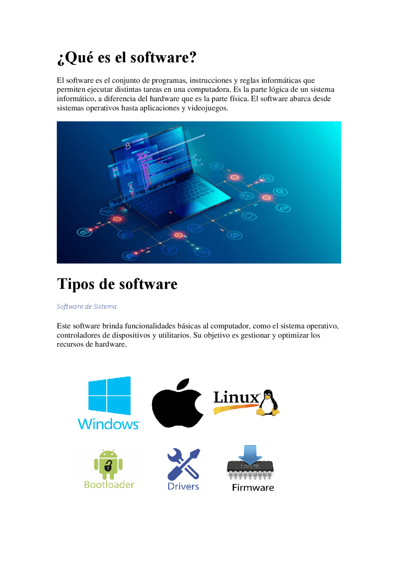 El software y el hardware: Conceptos clave y su importancia en la tecnología | Guías, Proyectos ...
