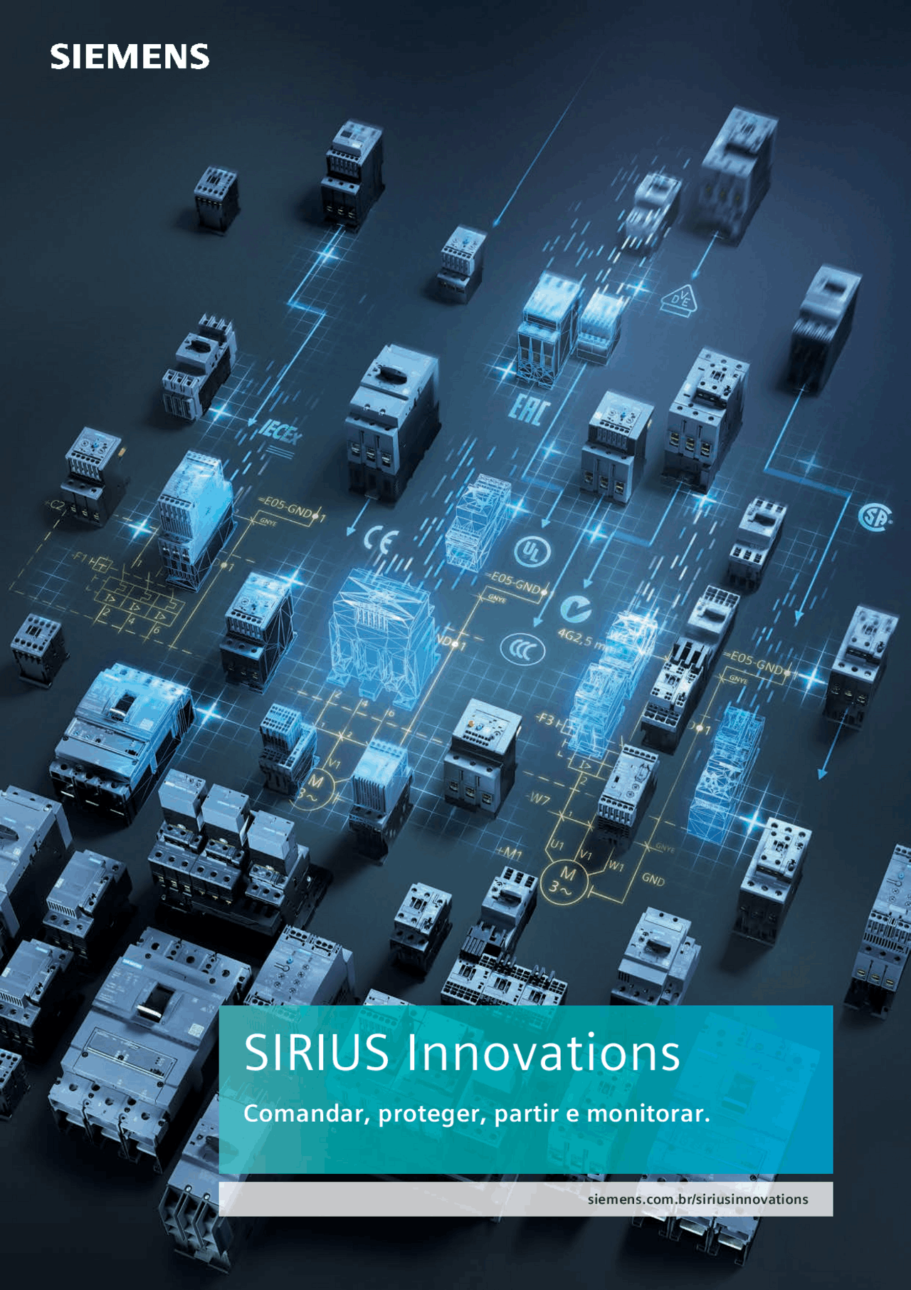 Catálogo Siemens Sirius Contatores e Auxiliares | Esquemas Matérias ...