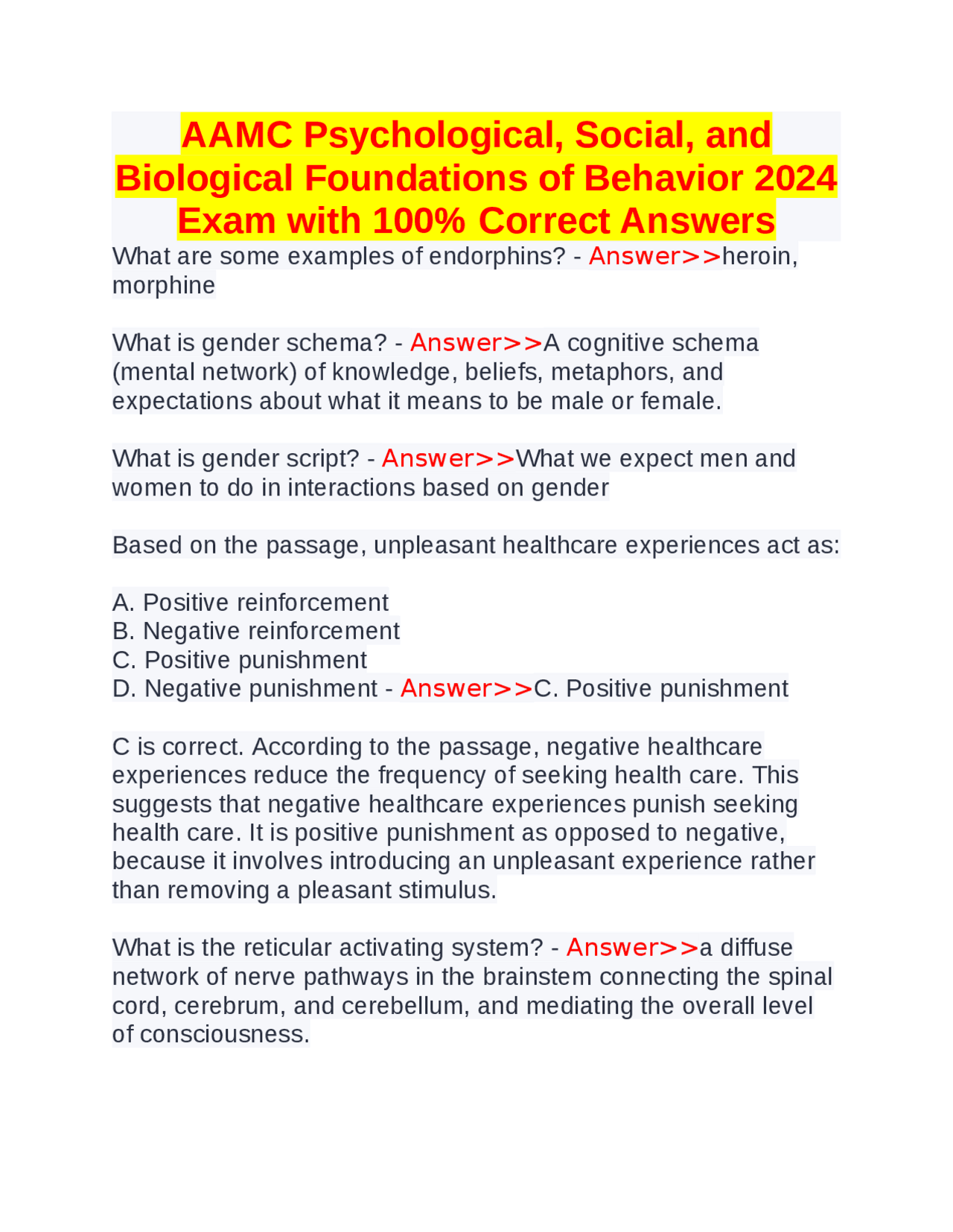 AAMC Psychological, Social, and Biological Foundations of Behavior 2024 ...