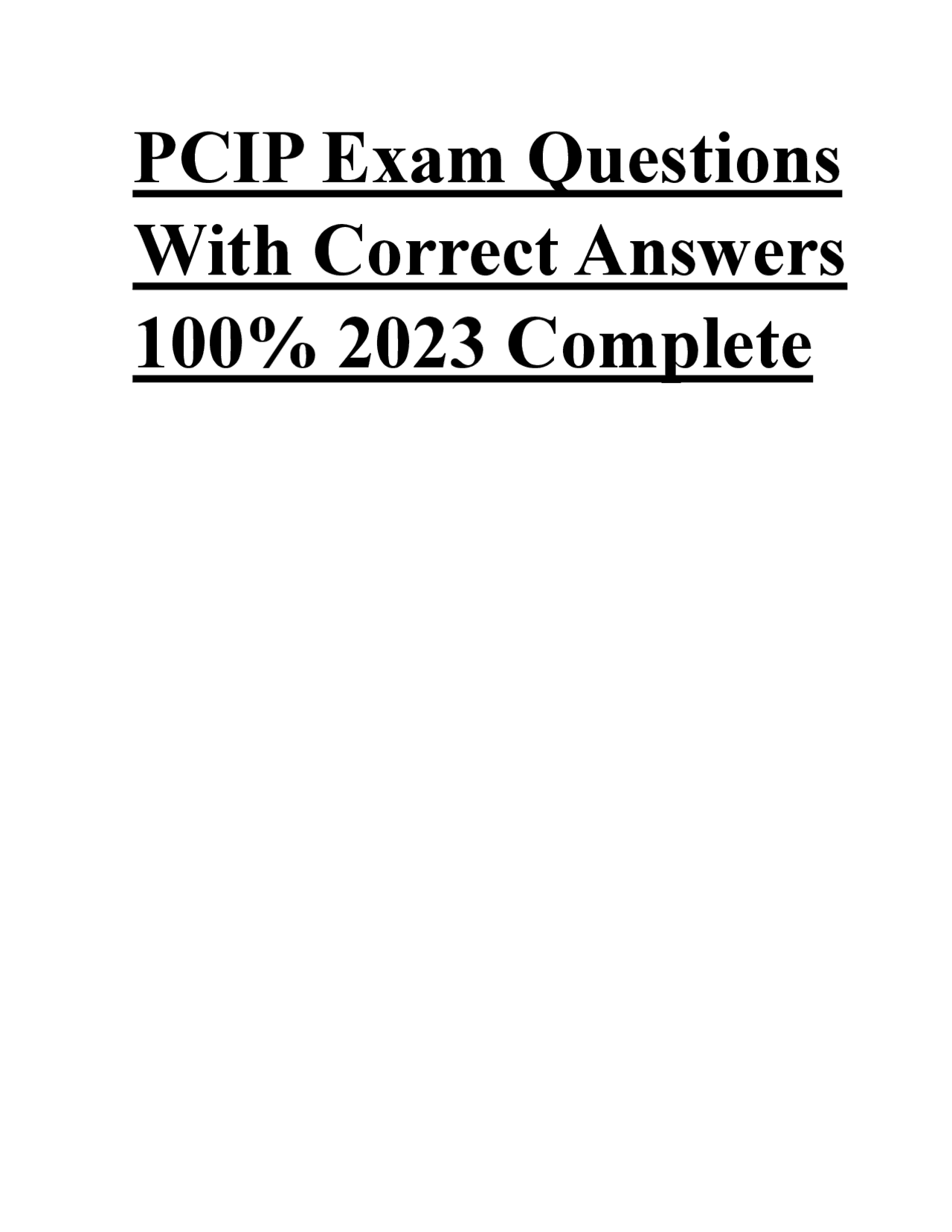 Compensating Controls and PCI DSS Requirements | Exams Nursing | Docsity