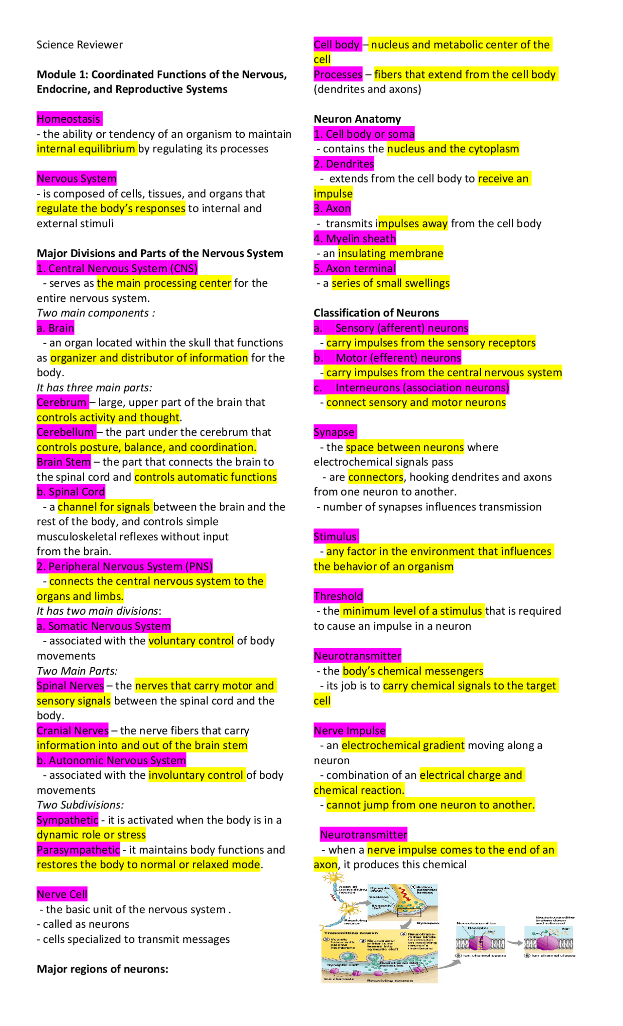 Science G10 | Q3 Reviewer | Lecture notes Earth science | Docsity