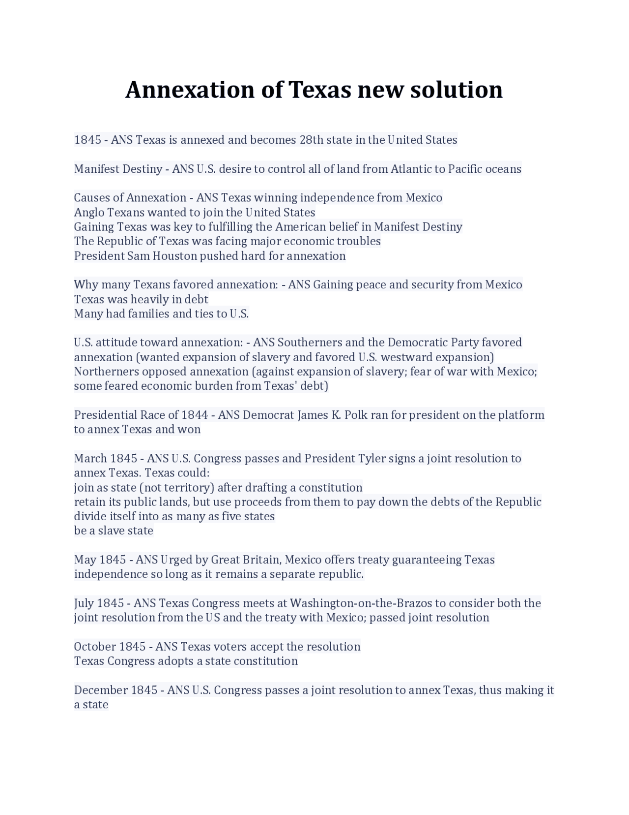 The Annexation of Texas: A Pivotal Moment in American Westward ...